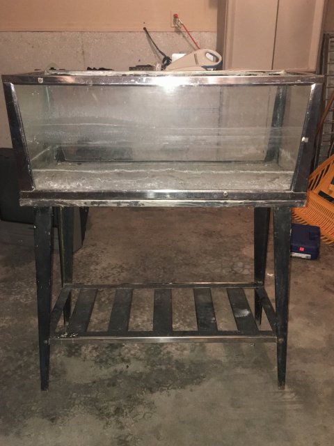 Resealing and cleaning a vintage Metaframe slate bottom ...